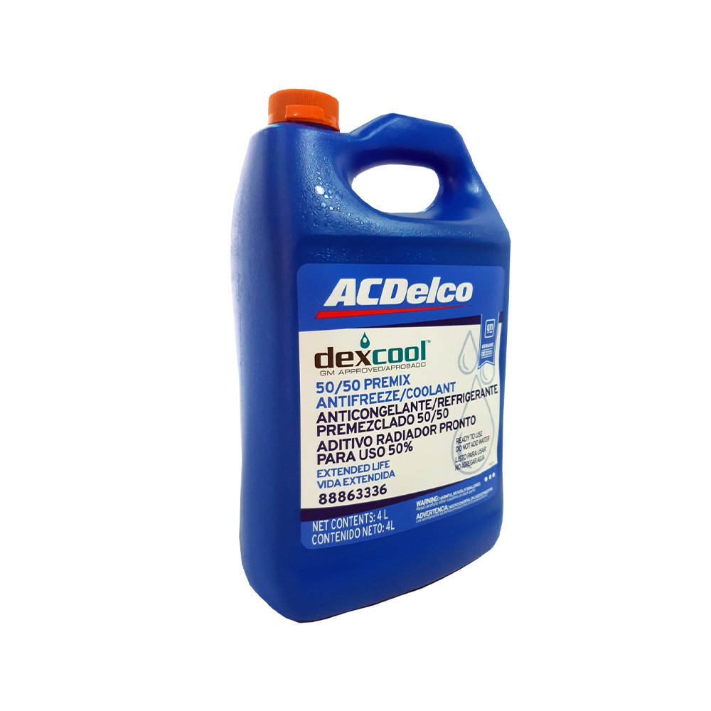 Refrigerante Acdelco Dexcool Naranja 50 4 Lt